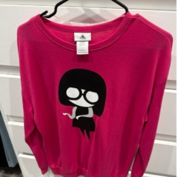 Disney | Tops | Disney Edna Mode Graphic Long Sleeve Shirt | Poshmark